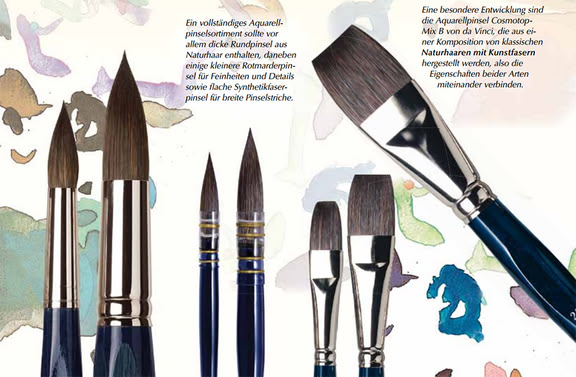 Welcher Pinsel ist der Richtige?